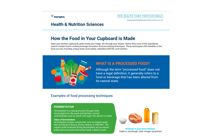 Home | PepsiCo HealthandNutrition