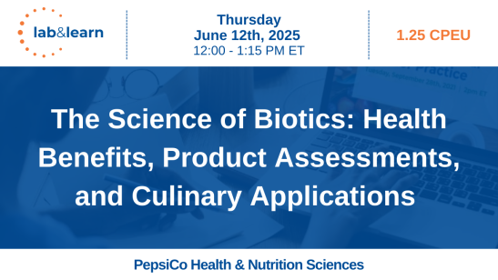 Continuing Education Resource Center | PepsiCo HealthandNutrition